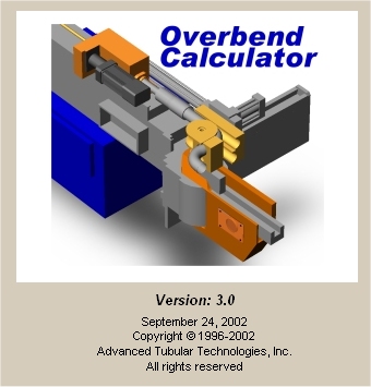Overbend Calculator Help